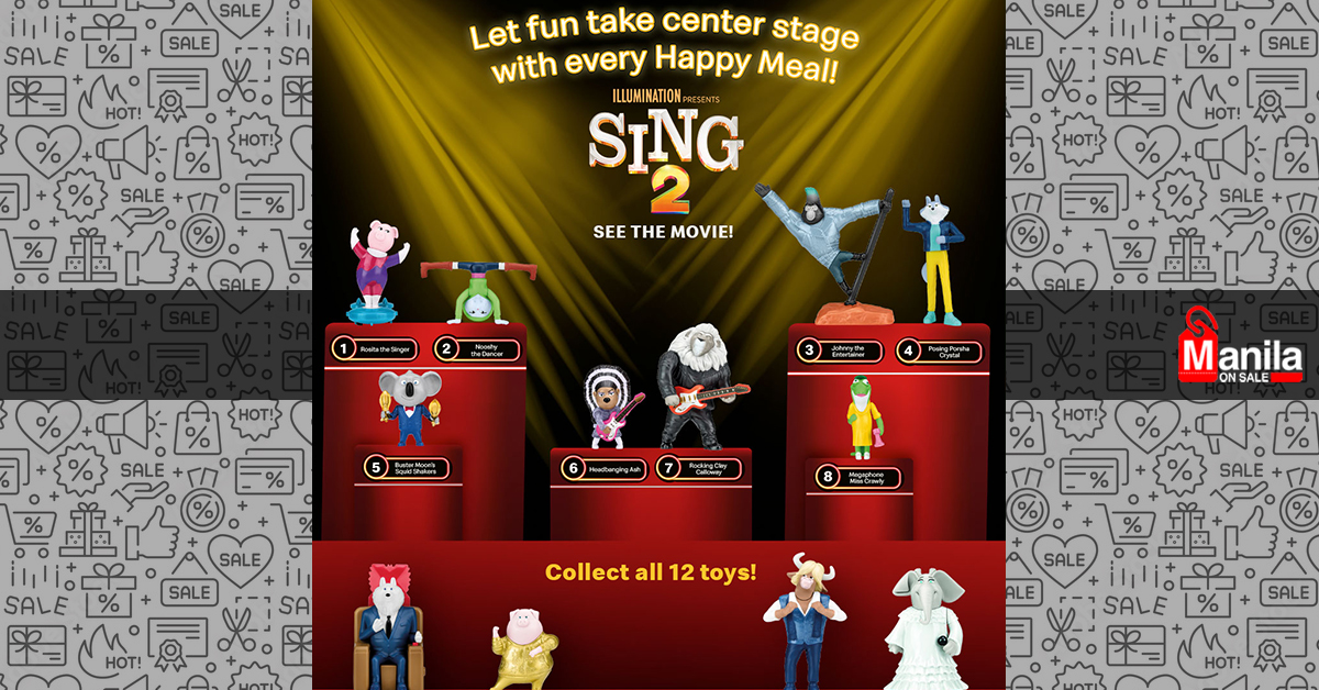 McDonald’s – SING 2 Happy Meal Promo | Manila On Sale