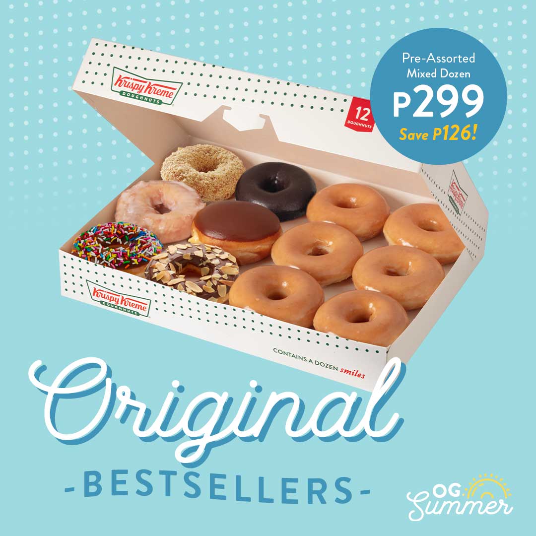 Krispy Kreme – Original Bestsellers (Save P126) | Manila On Sale