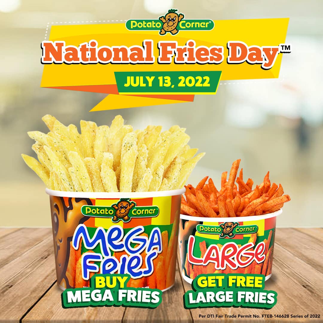 Potato Corner – National Fries Day Promo | Manila On Sale