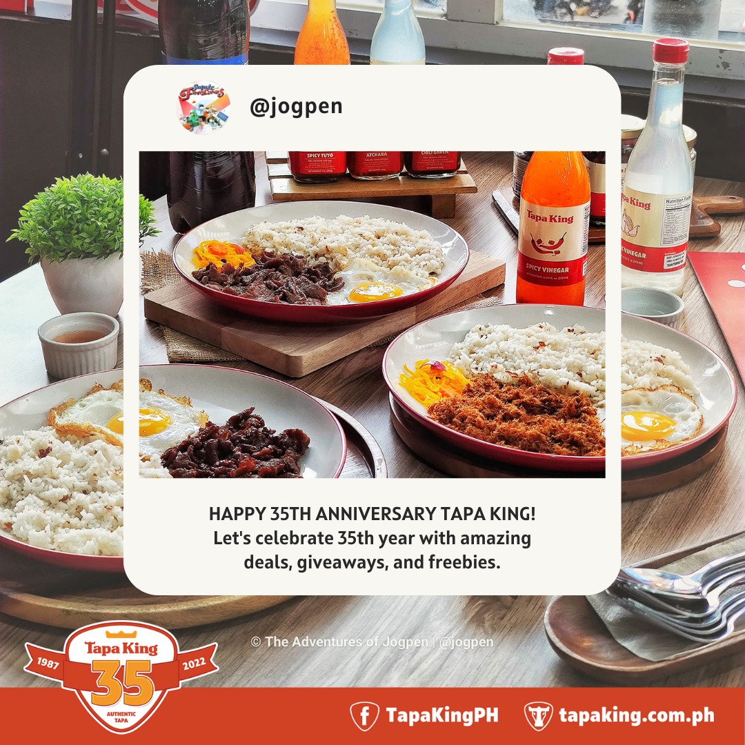 Tapa King – Buy 2 Take 1 Anniversary Promo | Manila On Sale