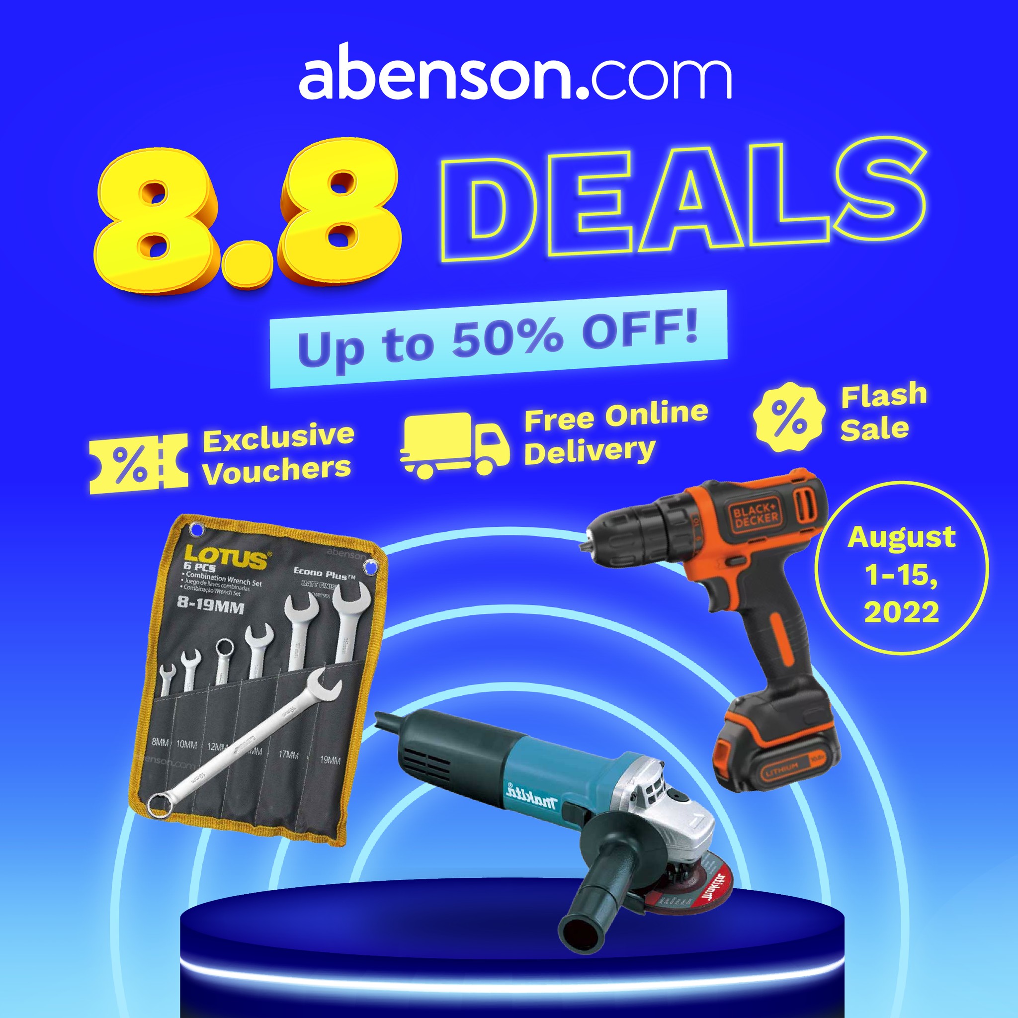 Abenson – 8.8 Deals | Manila On Sale