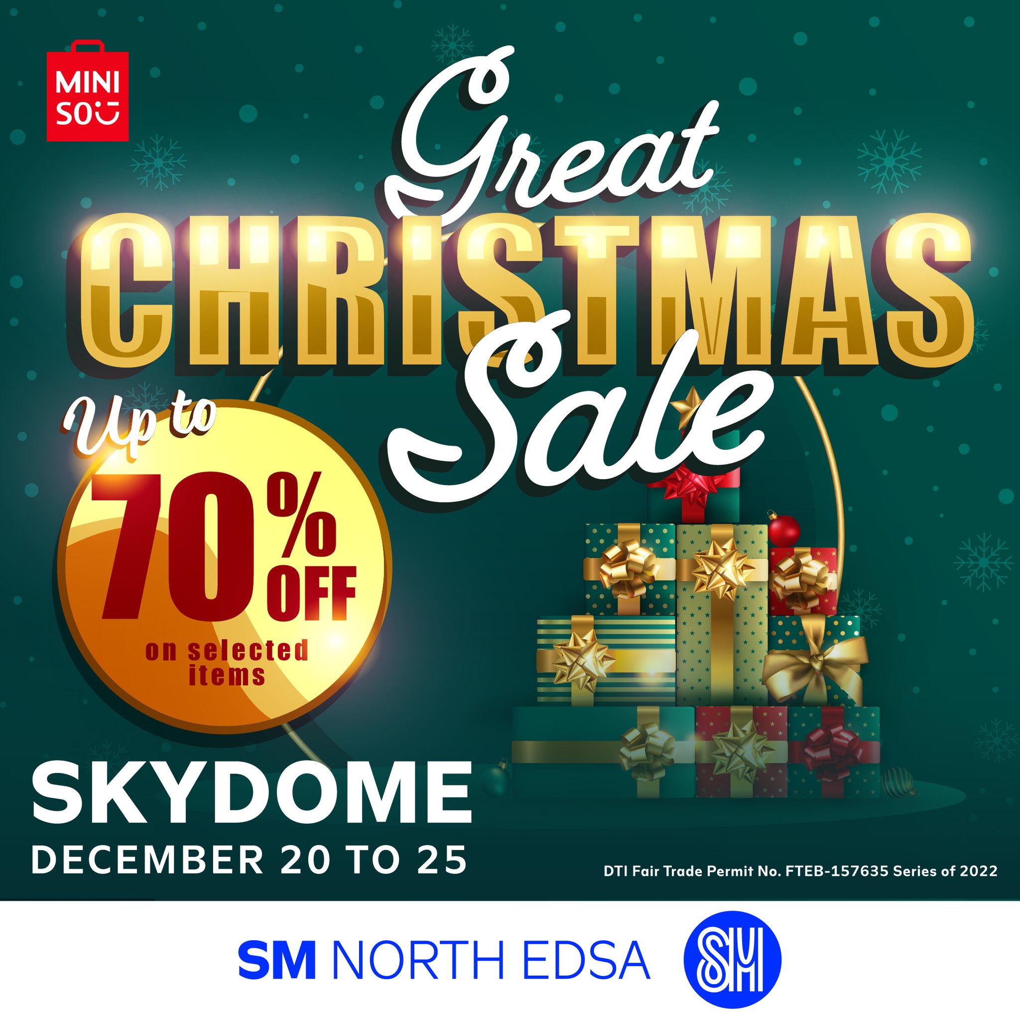 Miniso PH – Great Christmas Sale | Manila On Sale