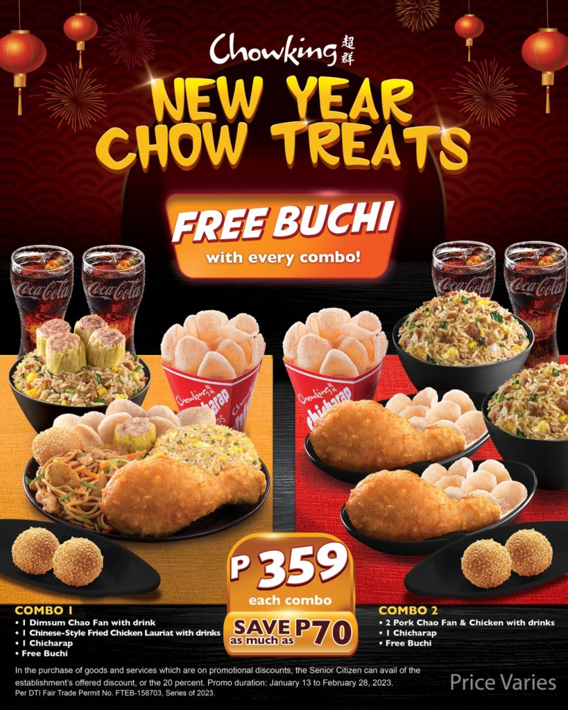 Chowking – FREE Buchi New Year Treats | Manila On Sale