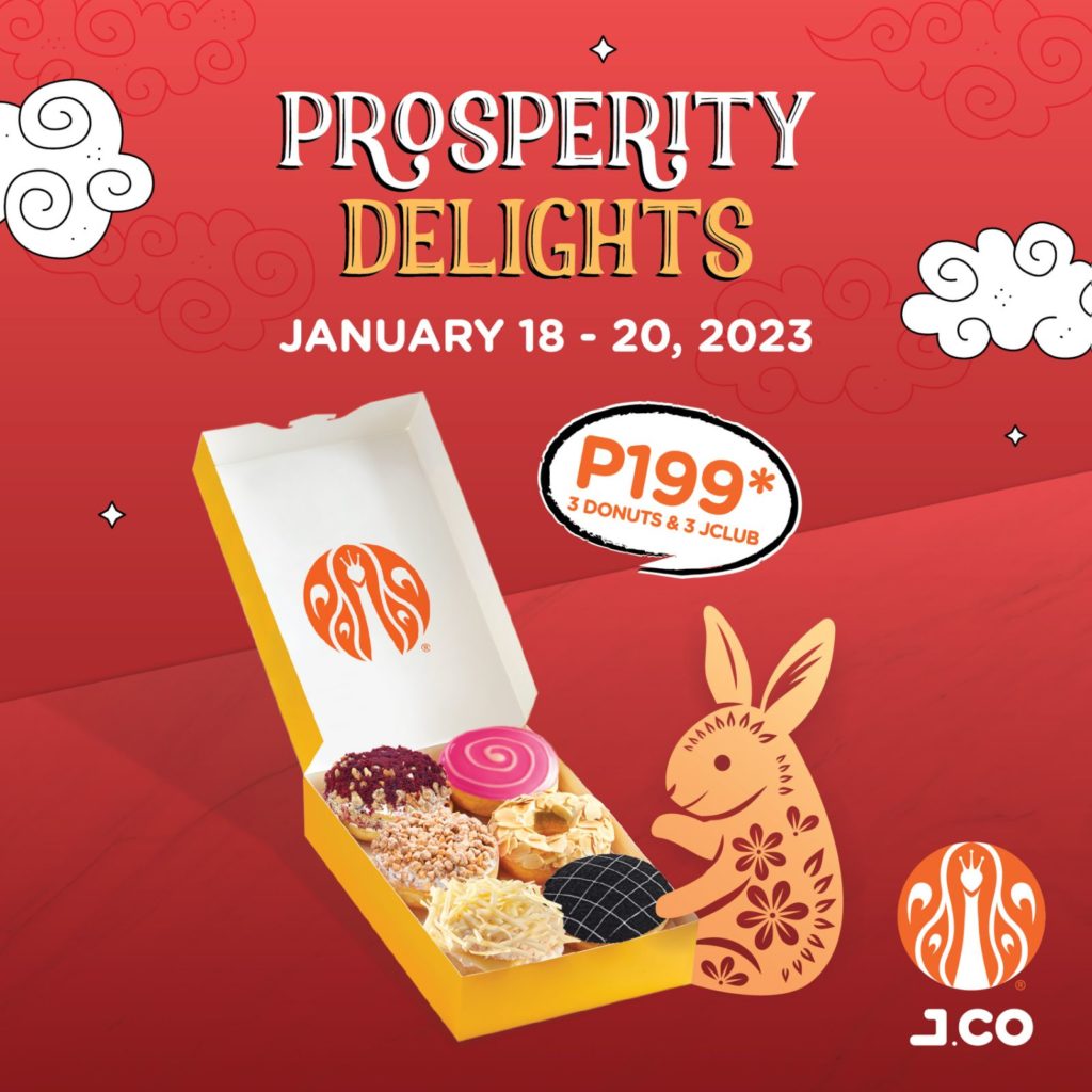 J.CO Donuts – Prosperity Delights Promo | Manila On Sale