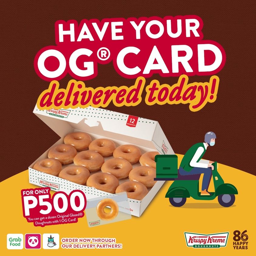 Get Your OG Card and a Dozen Original Glazed for Only P500 | Manila On Sale