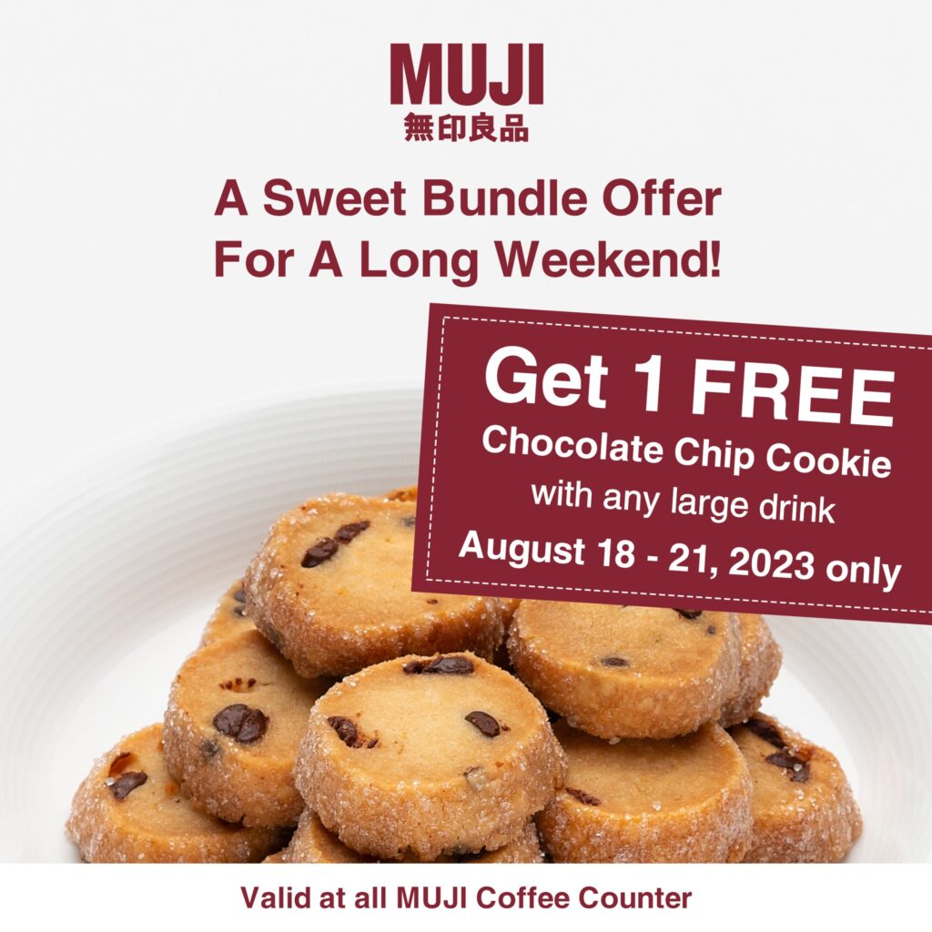 Sweet Weekend Sale in Manila at MUJI! | Manila On Sale