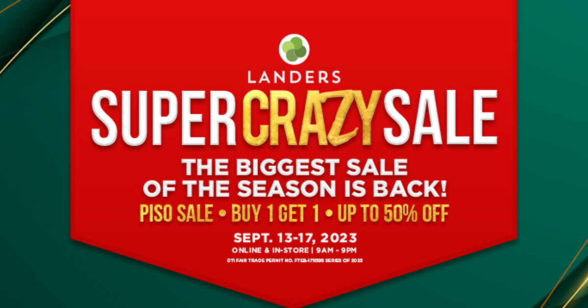 Landers Super Crazy Sale Returns: Unbeatable Discounts from Sept 13-17 ...