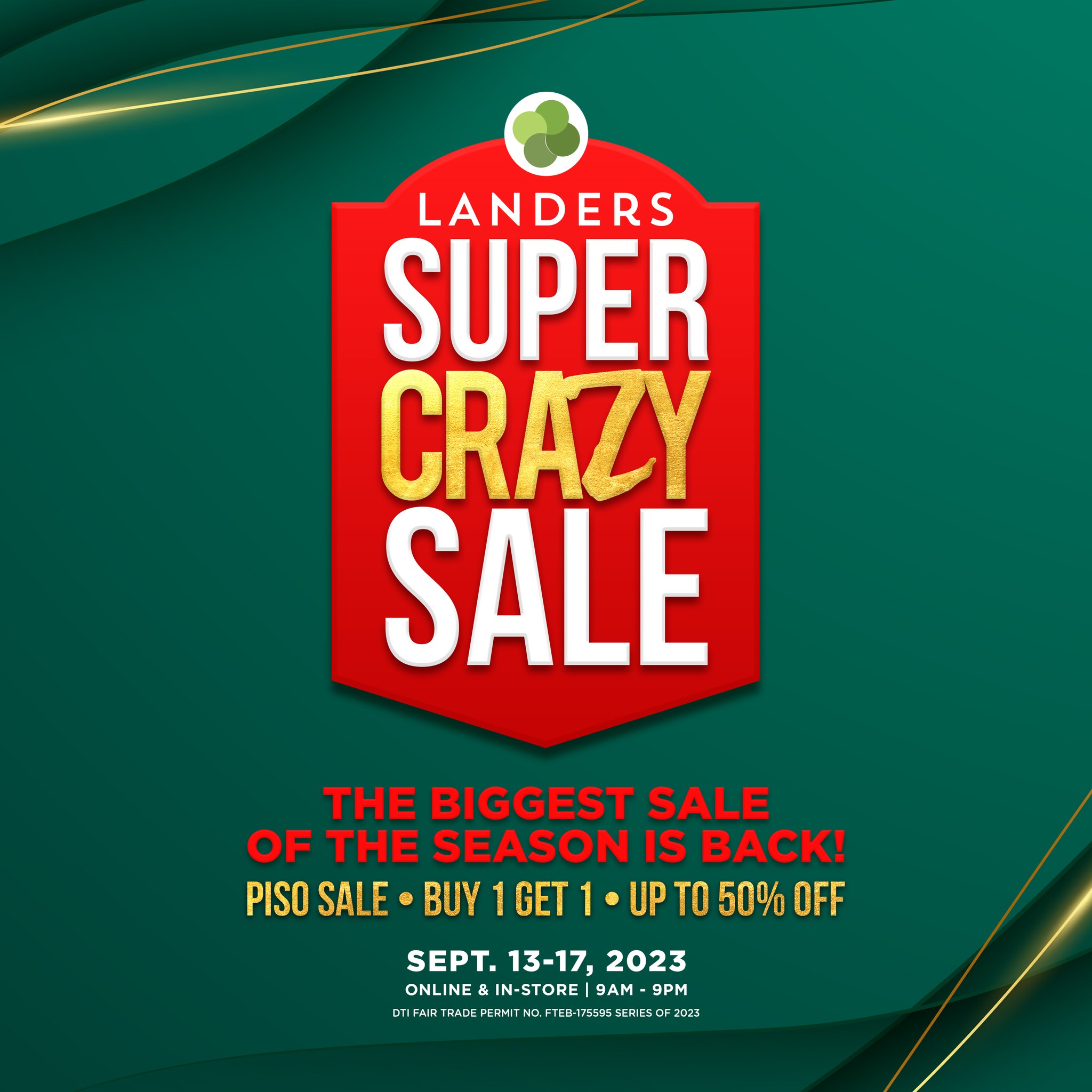 Landers Super Crazy Sale Returns: Unbeatable Discounts from Sept 13-17 ...
